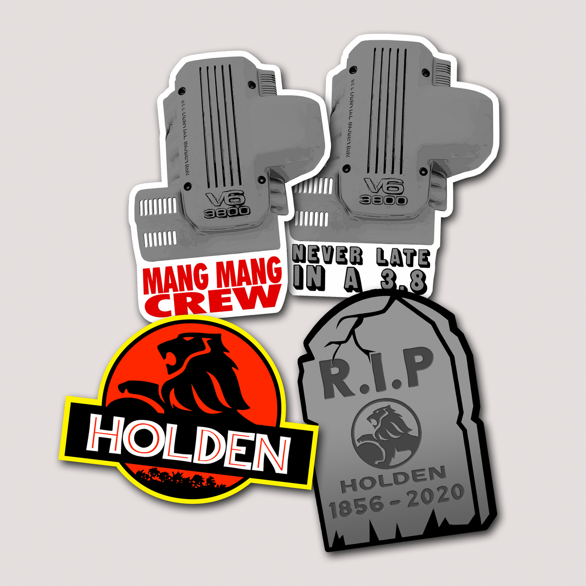 HOLDEN V6 STICKER PACK – DEVL Designs Australia