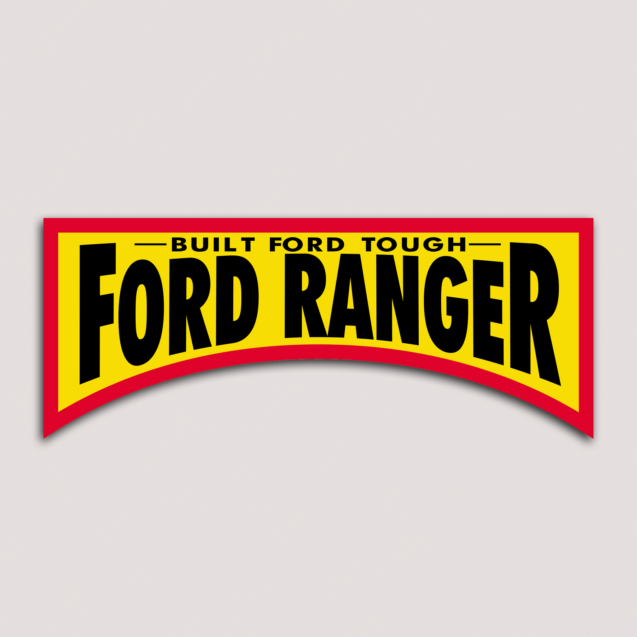FORD RANGER 4X4 STICKER – DEVL Designs Australia