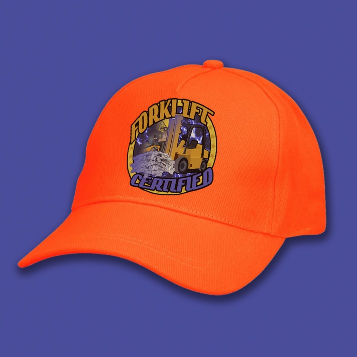 FORKLIFT CERTIFIED TRUCKER CAP – DEVL Designs Australia