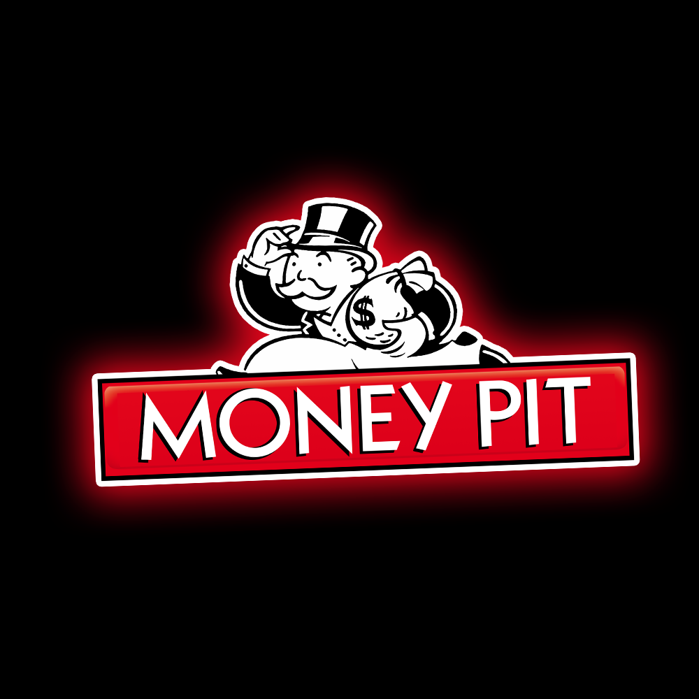 MONEY PIT STICKER – DEVL Designs Australia