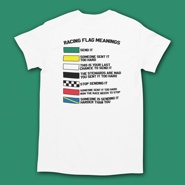 RACING FLAG DEFINITIONS T-SHIRT – DEVL Designs Australia