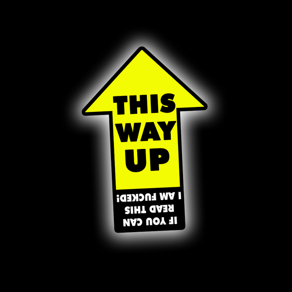 THIS WAY UP STICKER – DEVL Designs Australia
