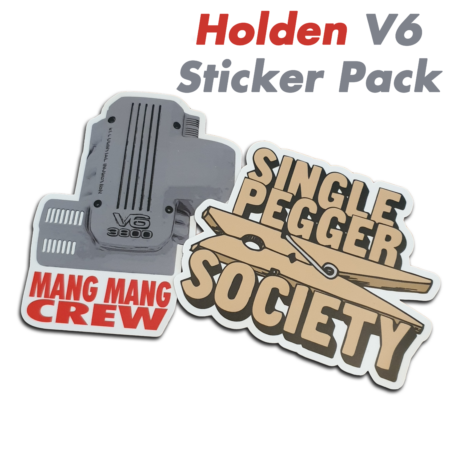 HOLDEN V6 STICKER PACK – DEVL Designs Australia