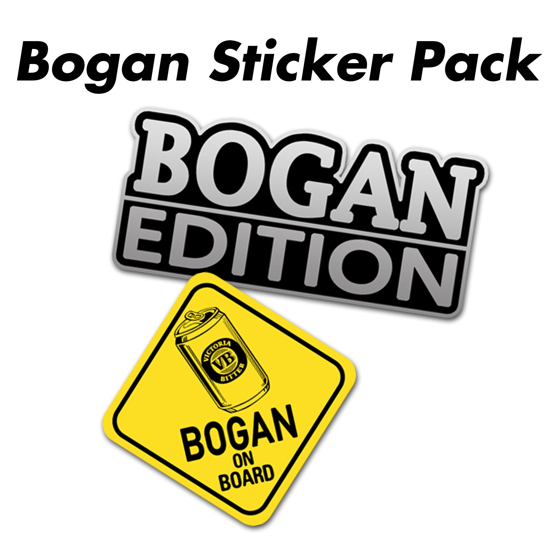 BOGAN STICKER PACK – DEVL Designs Australia