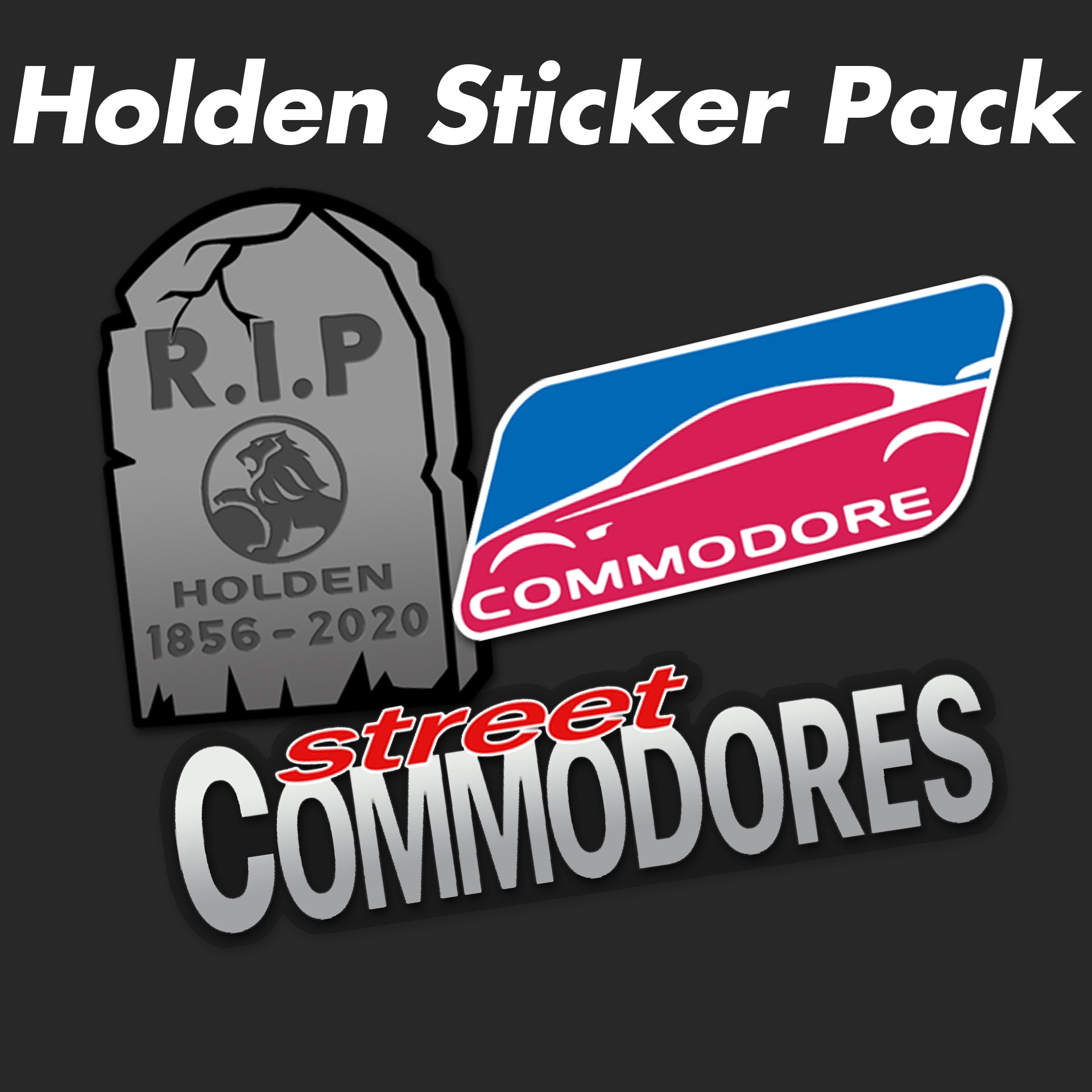 HOLDEN STICKER PACK – DEVL Designs Australia